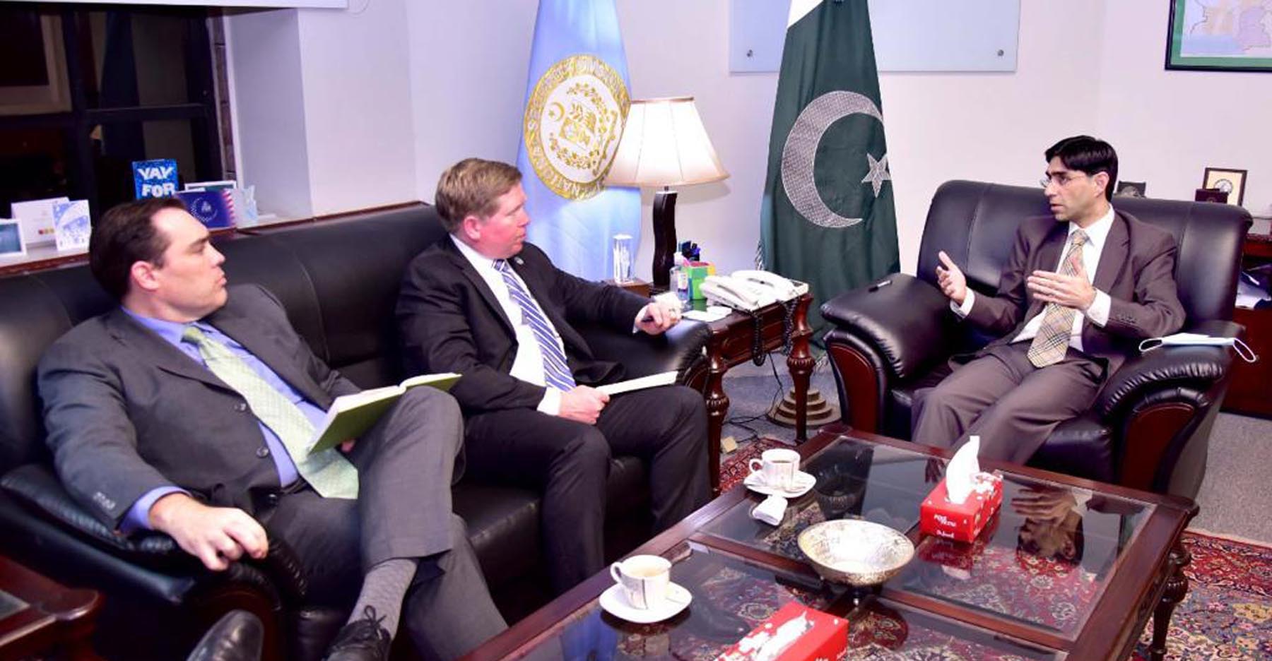 Pakistan wants economic partnerships, investment from US: Moeed ...