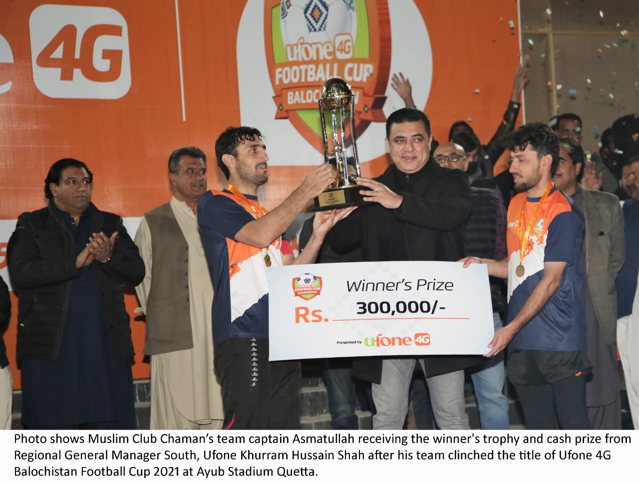 Muslim Club Chaman downs Baloch Club Quetta to clinch Ufone 4G ...