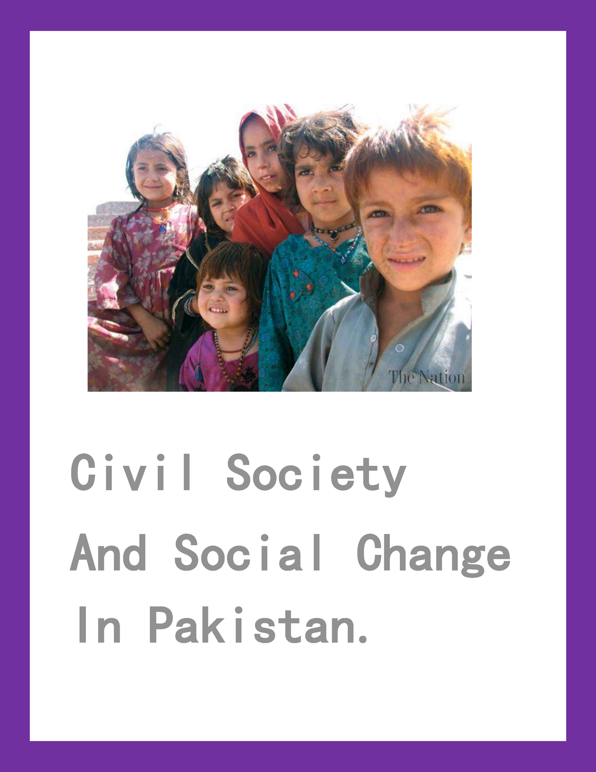 Civil Society and Social Change in Pakistan | Pakistan Today