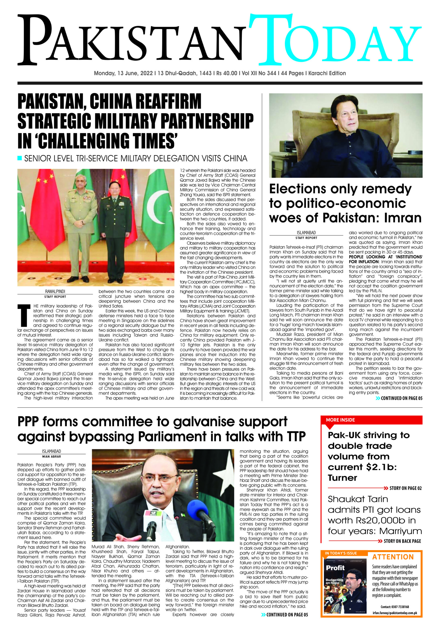 Epaper_22-6-13 KHI | Pakistan Today