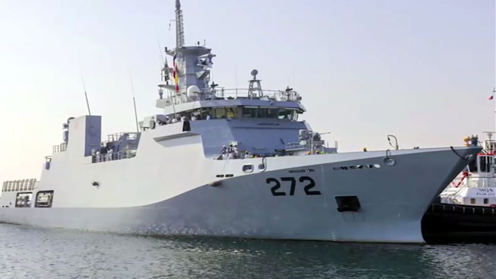 Pakistan Navy warship arrives in Qatar to guard World Cup | Pakistan Today