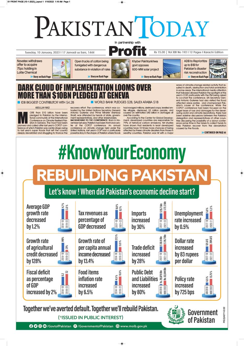 Epaper_23-01-10 KHI | Pakistan Today