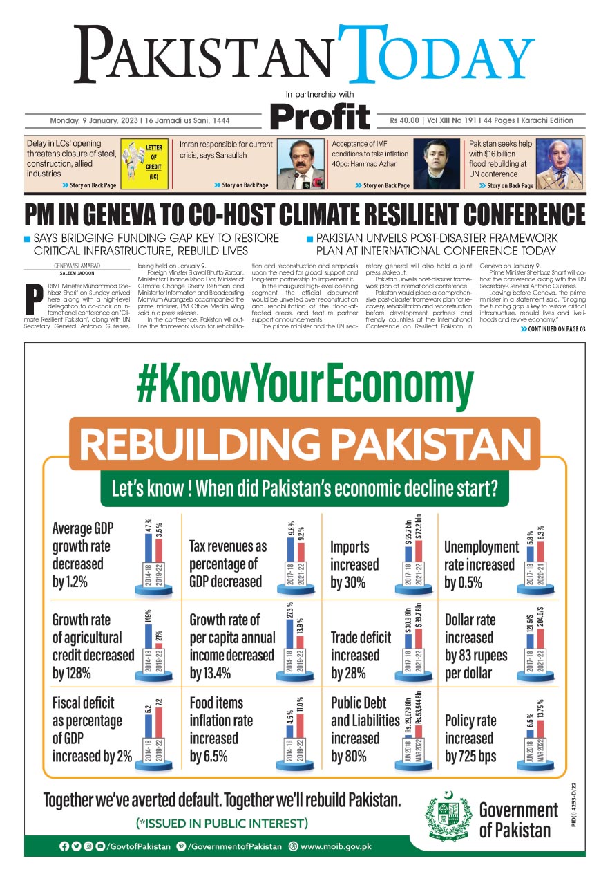 Epaper_23-01-09 KHI | Pakistan Today