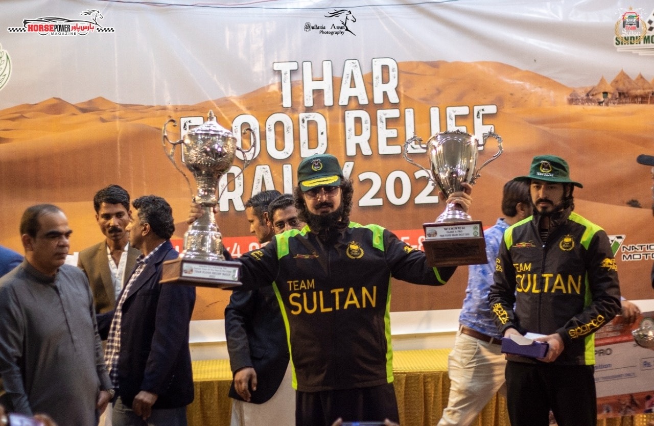 Sahibzada Sultan wins Thar Flood Relief Offroad Rally 2023 | Pakistan Today
