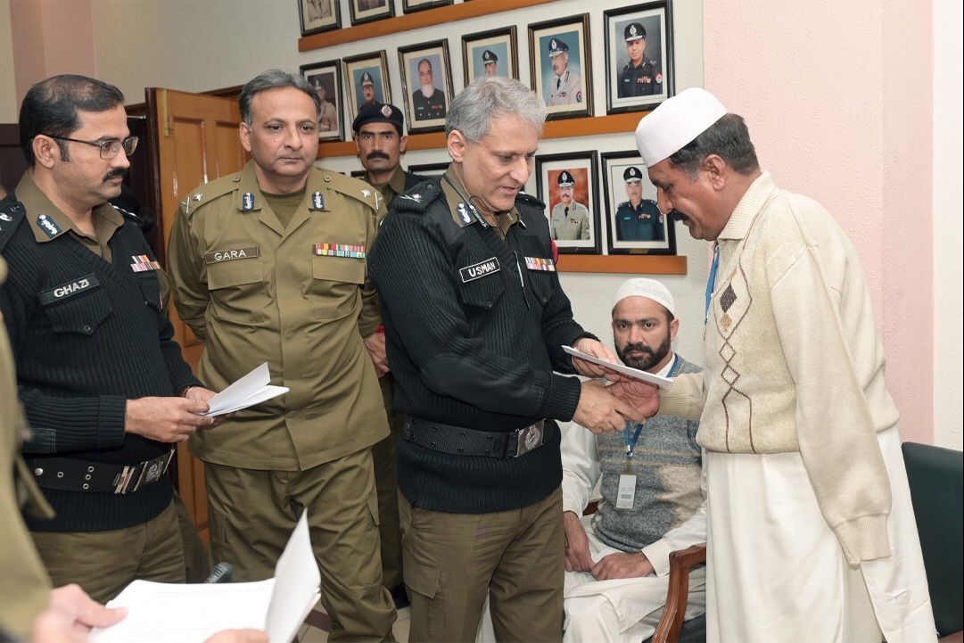 Historic initiatives taken for rehab, welfare of police ghazis: IGP ...