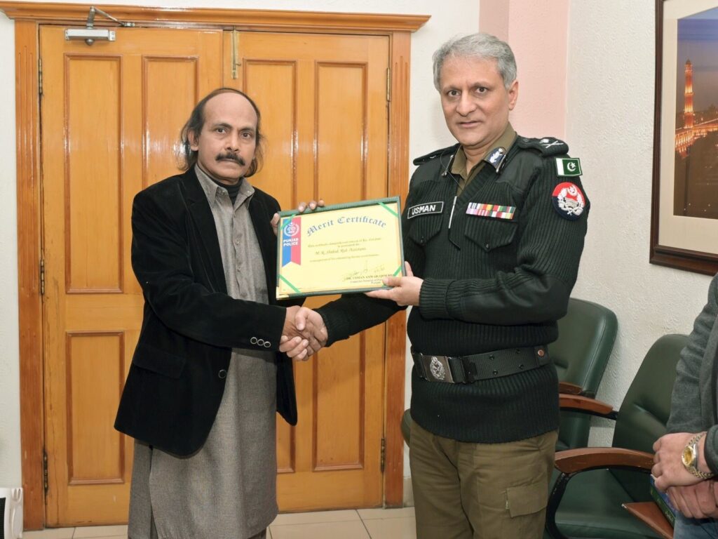 IGP encourages renowned writer to pin second volume of ‘Martyrs of ...