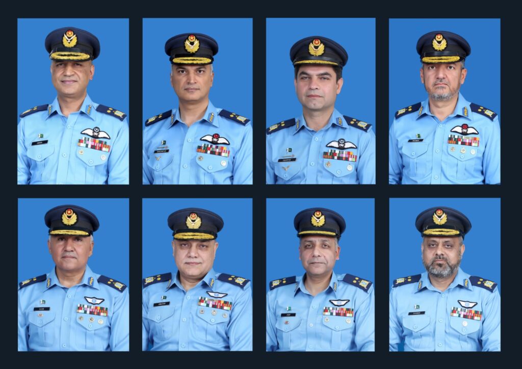 Eight PAF officers promoted to rank of Air Vice Marshal | Pakistan Today