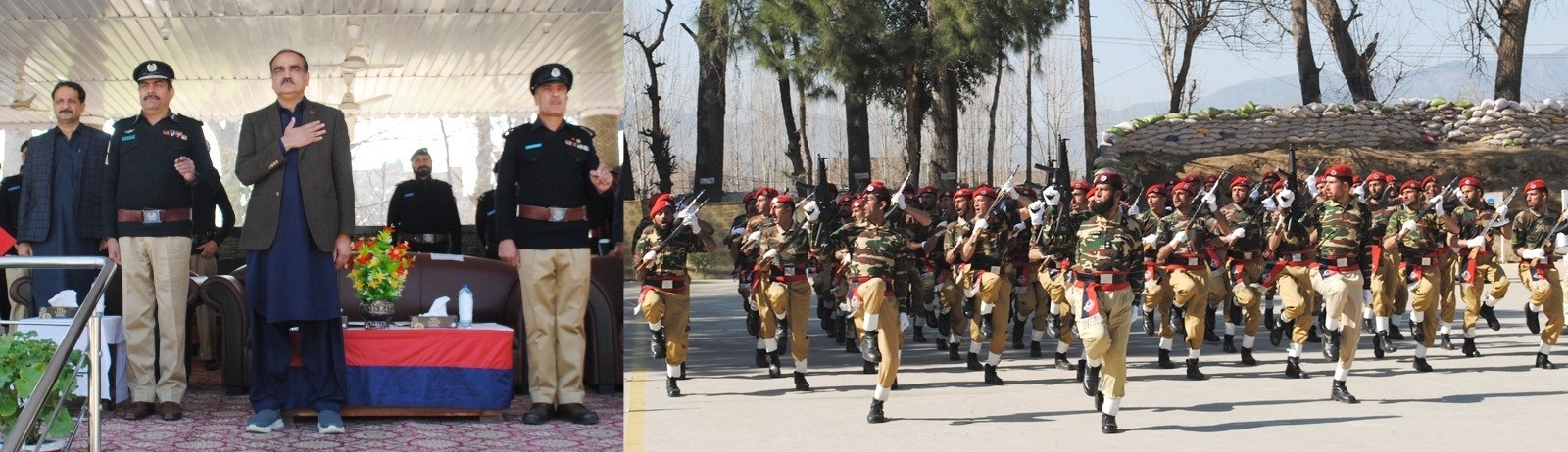 804 roll out at Police Training School Swat | Pakistan Today