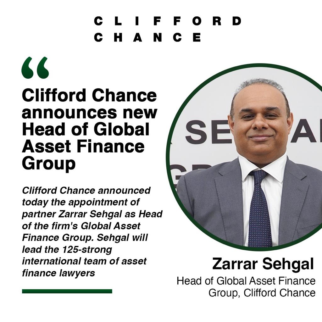 Clifford Chance announces new Head of Global Asset Finance Group ...