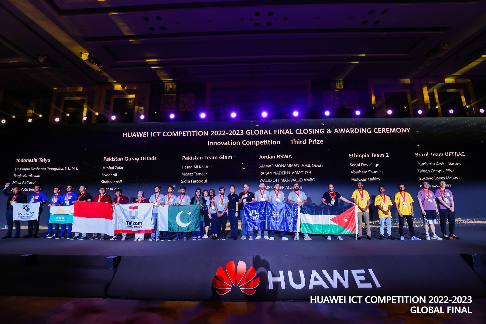 Pakistani students took top positions in Huawei ICT competition 2022 ...