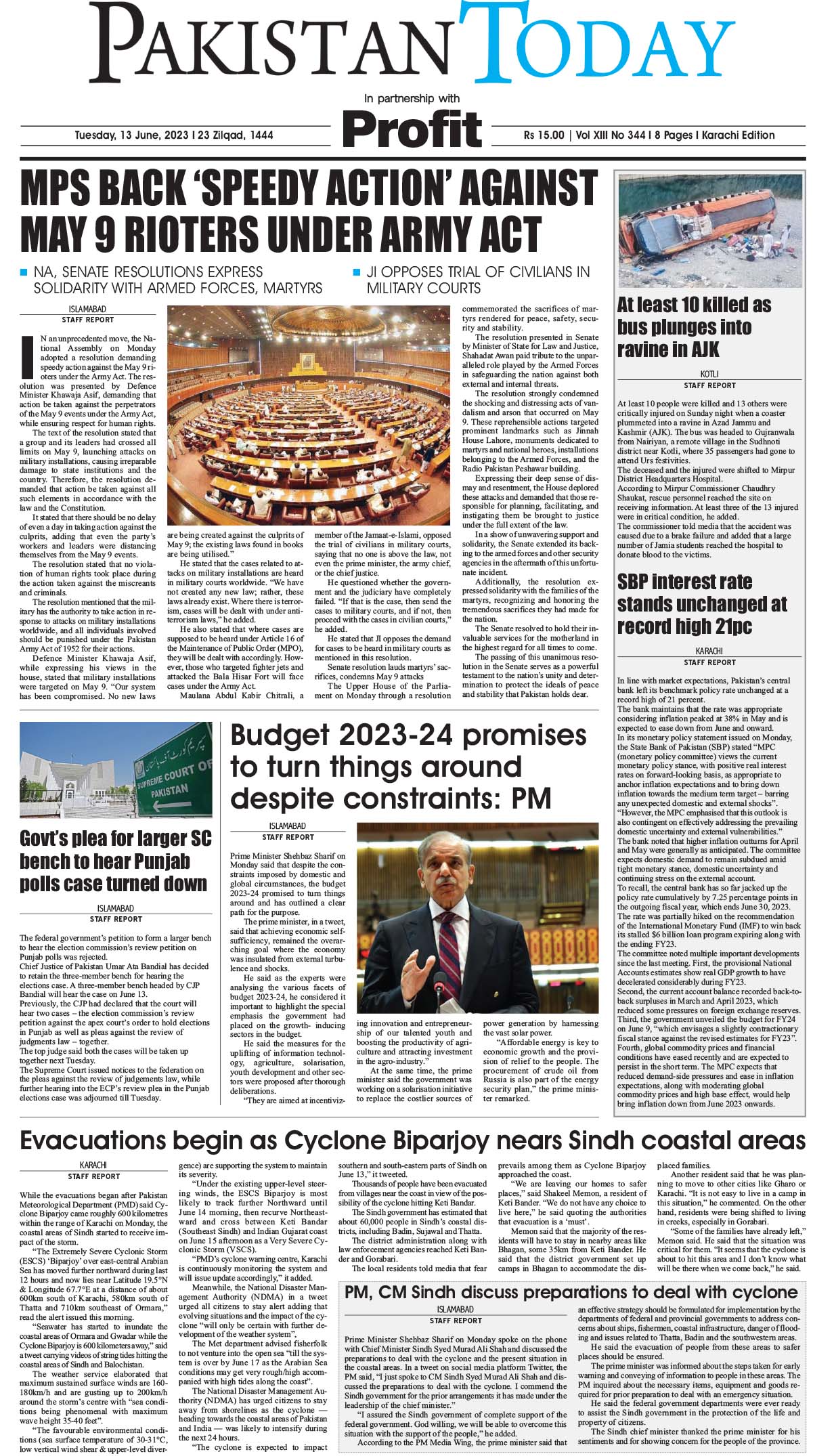 Epaper_23-06-13 KHI | Pakistan Today
