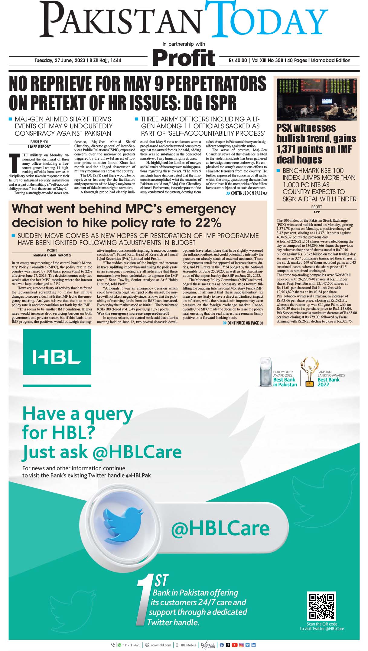 Epaper_23-06-27 ISB | Pakistan Today