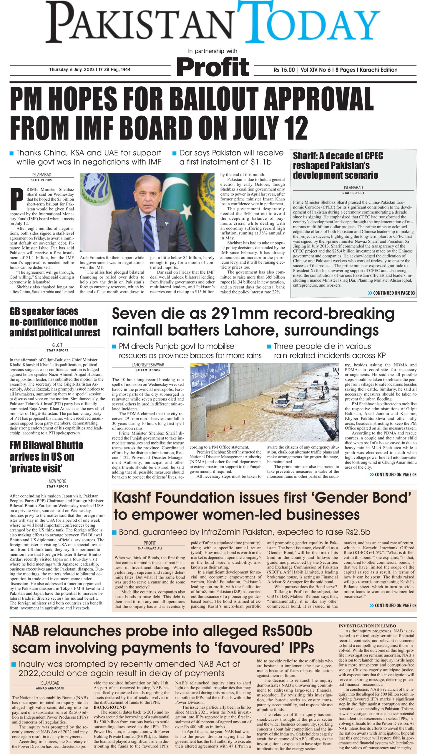 Epaper_23-07-06 KHI | Pakistan Today