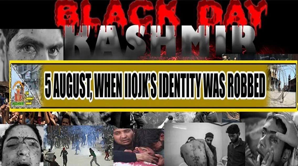 Posters appeal IIOJK people to observe Black Day on Aug 5 | Pakistan Today