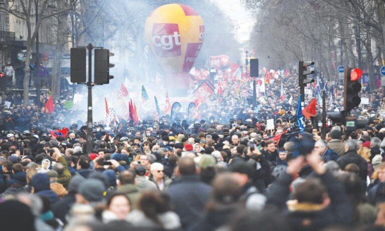 Hundreds defy Paris protest ban a week after riots | Pakistan Today