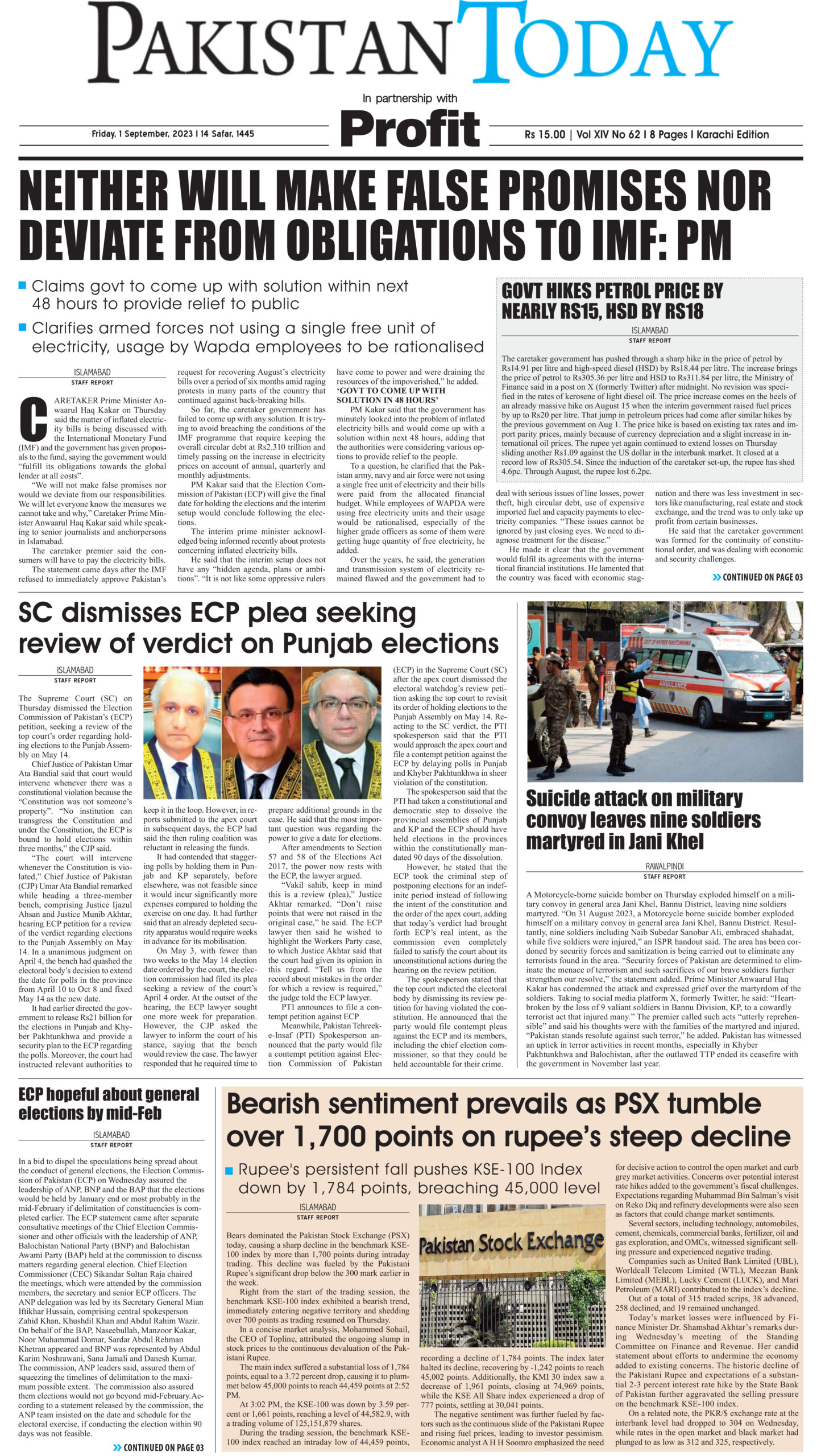 Epaper_23-09-01 KHI | Pakistan Today