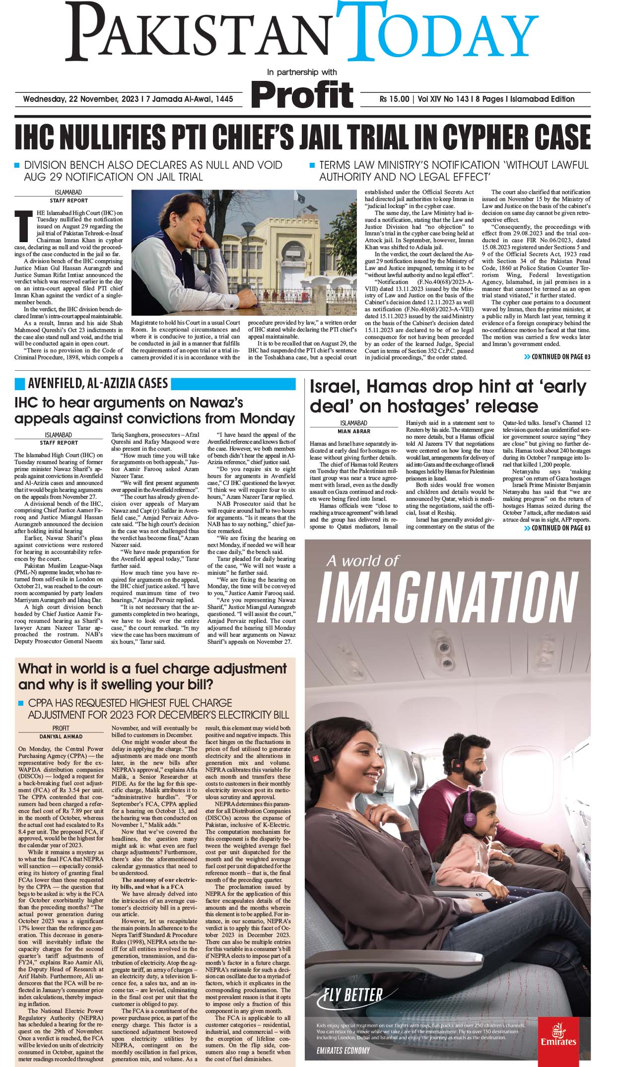 Epaper_23-11-22 ISB | Pakistan Today