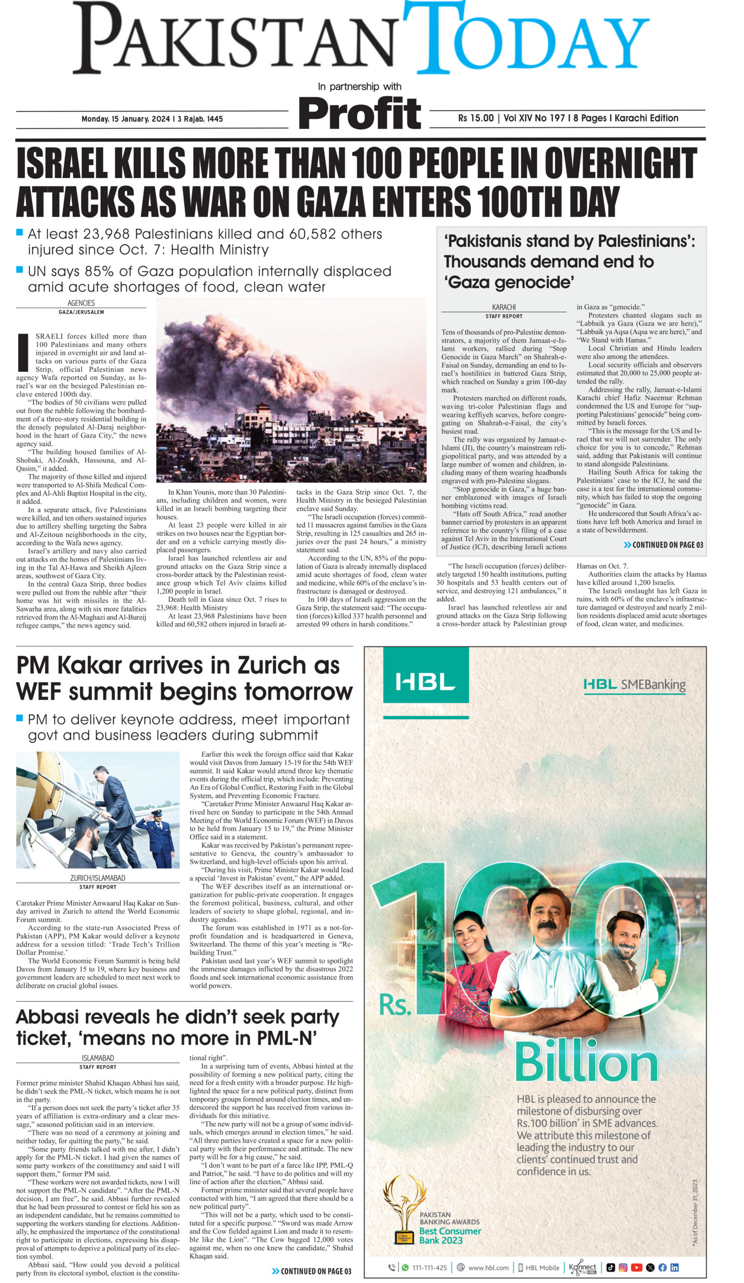 Epaper_24-01-15 KHI | Pakistan Today