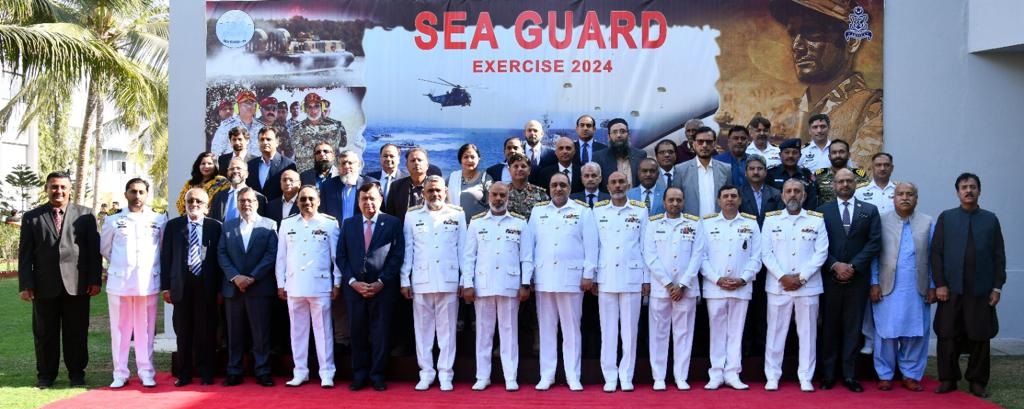 Maritime security exercise SEA GUARD-24 commences at Karachi | Pakistan ...