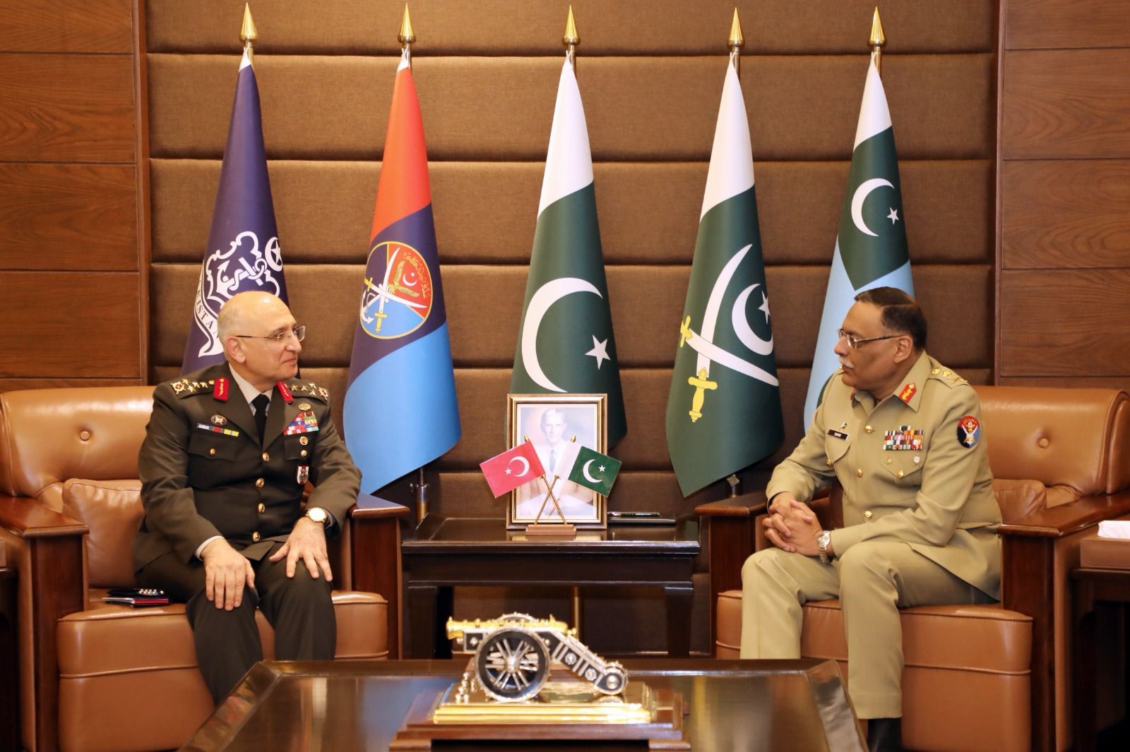 CJCSC Gen Sahir Shamshad discusses bilateral ties with Turkish Deputy ...