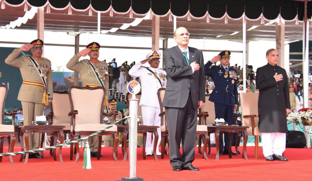 Nation renews allegiance to Quaid’s vision with magnificent military ...