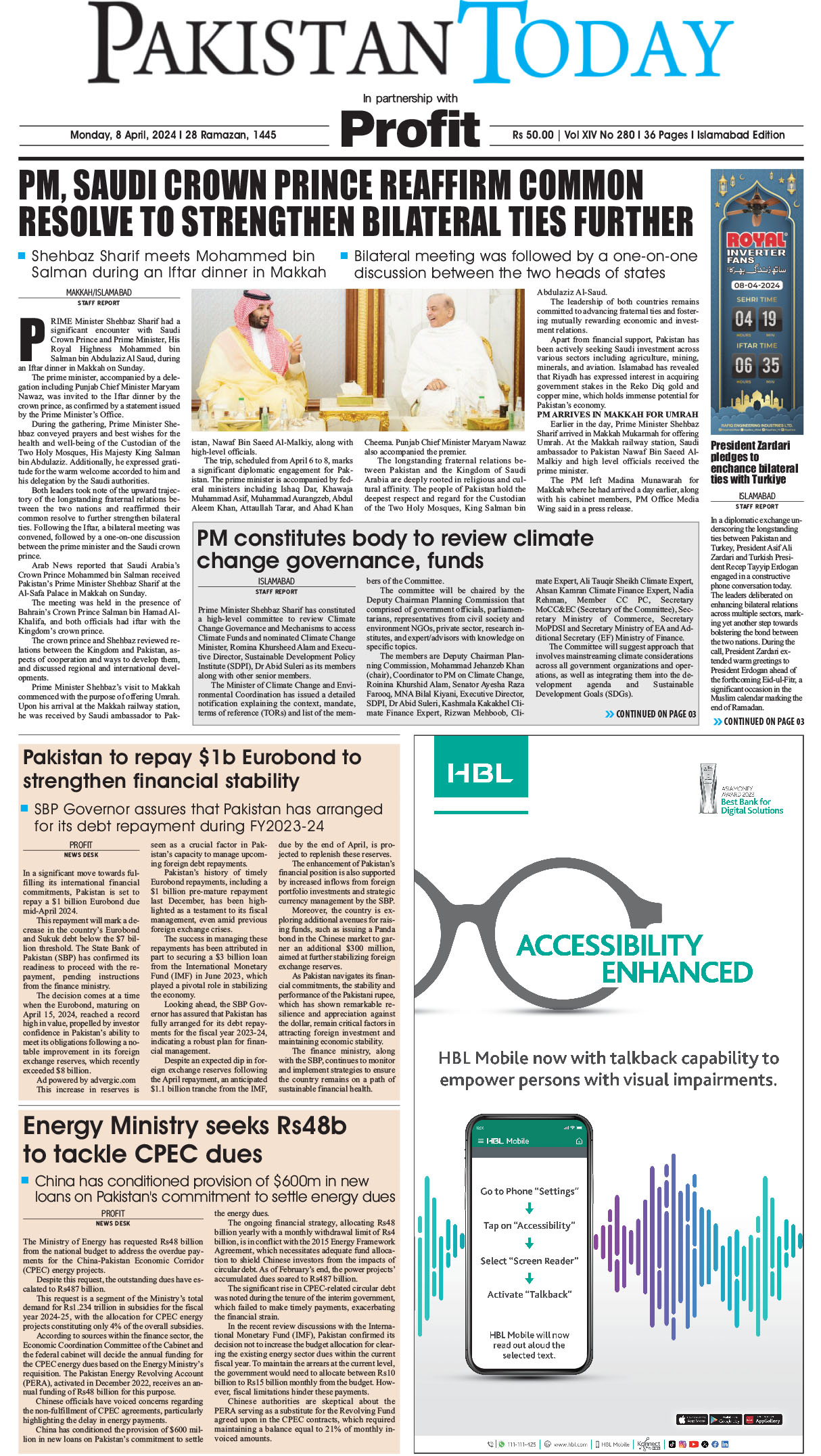 Epaper_24-04-8 ISB | Pakistan Today