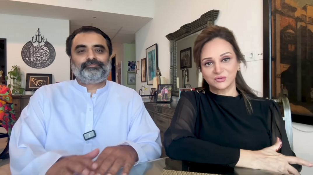 Bushra Ansari and second husband Iqbal Hussain discuss stigma related to marrying an older woman ...