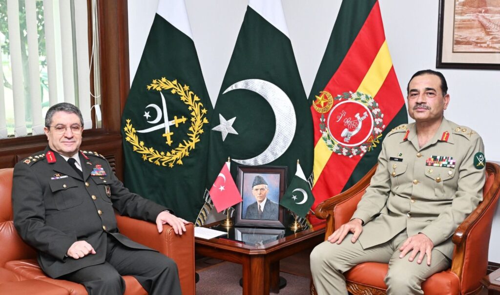 COAS, Turkish military chief discuss measure to enhance defence ...