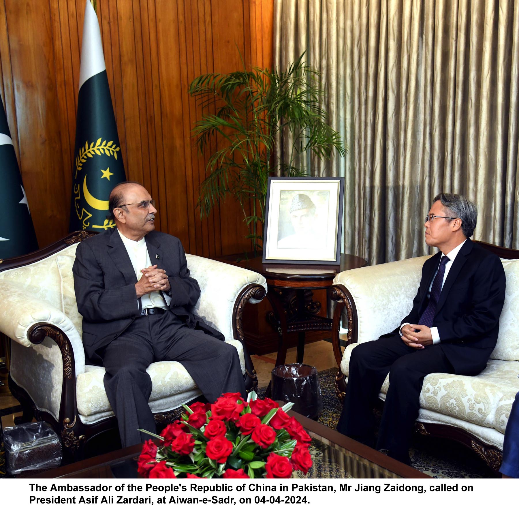 President reaffirms Pakistan’s commitment to protecting Chinese workers ...