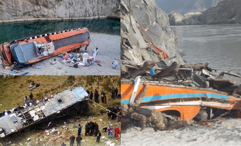 20 killed, 21 injured as bus overturns on Karakoram Highway in Diamer ...