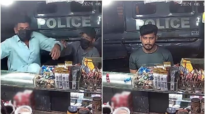 Man who robbed pan shop in police van was DSP himself | Pakistan Today