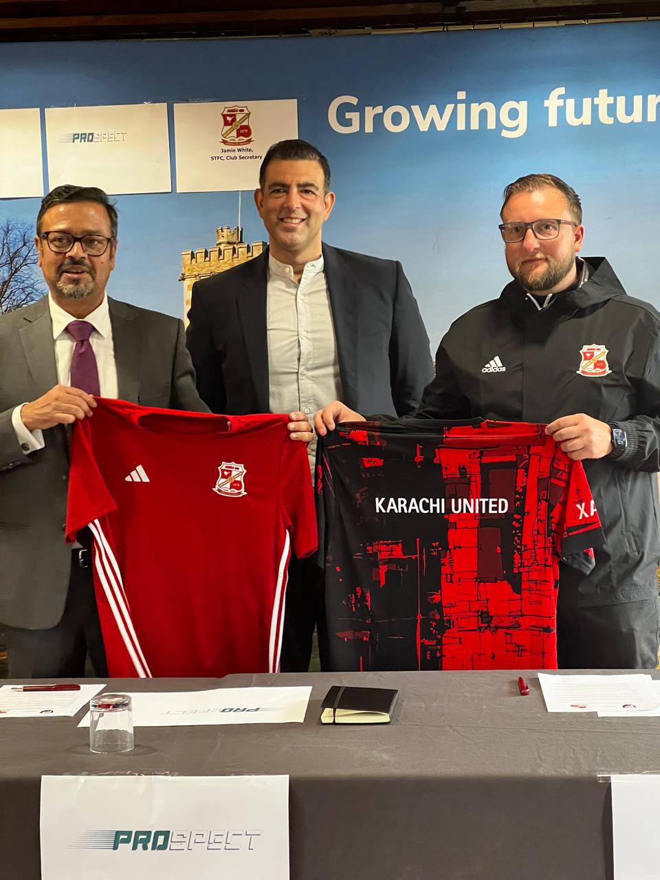 Pakistan’s Karachi United and UK’s Swindon Town FC team up in historic ...