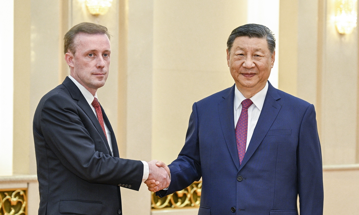US should view China’s devt in a rational light, Xi tells Sullivan ...