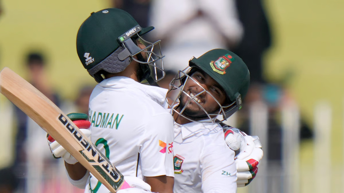Bangladesh win second test match by six wickets for historic 2-0 ...