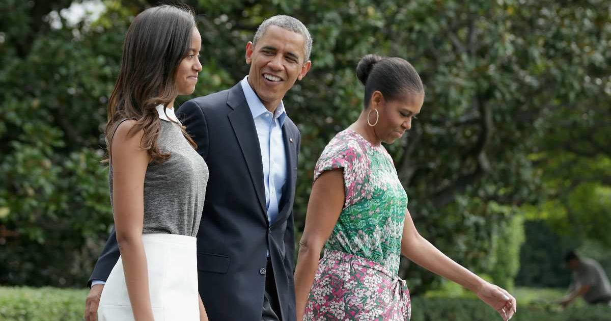 Michelle and Barack Obama’s awkward prom night moment with Malia ...
