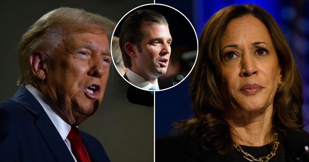 Trump Jr. reveals why his father refuses a second debate with Kamala ...