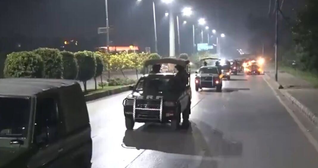 Scores held as police, PTI workers clash ahead of D-Chowk protest amid ...