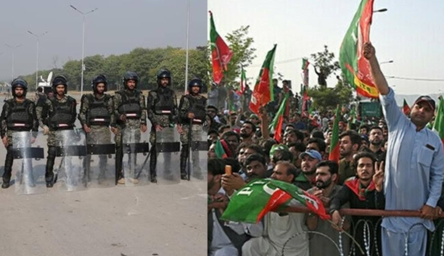Lahore braces for PTI protest as Section 144 imposed and Rangers ...