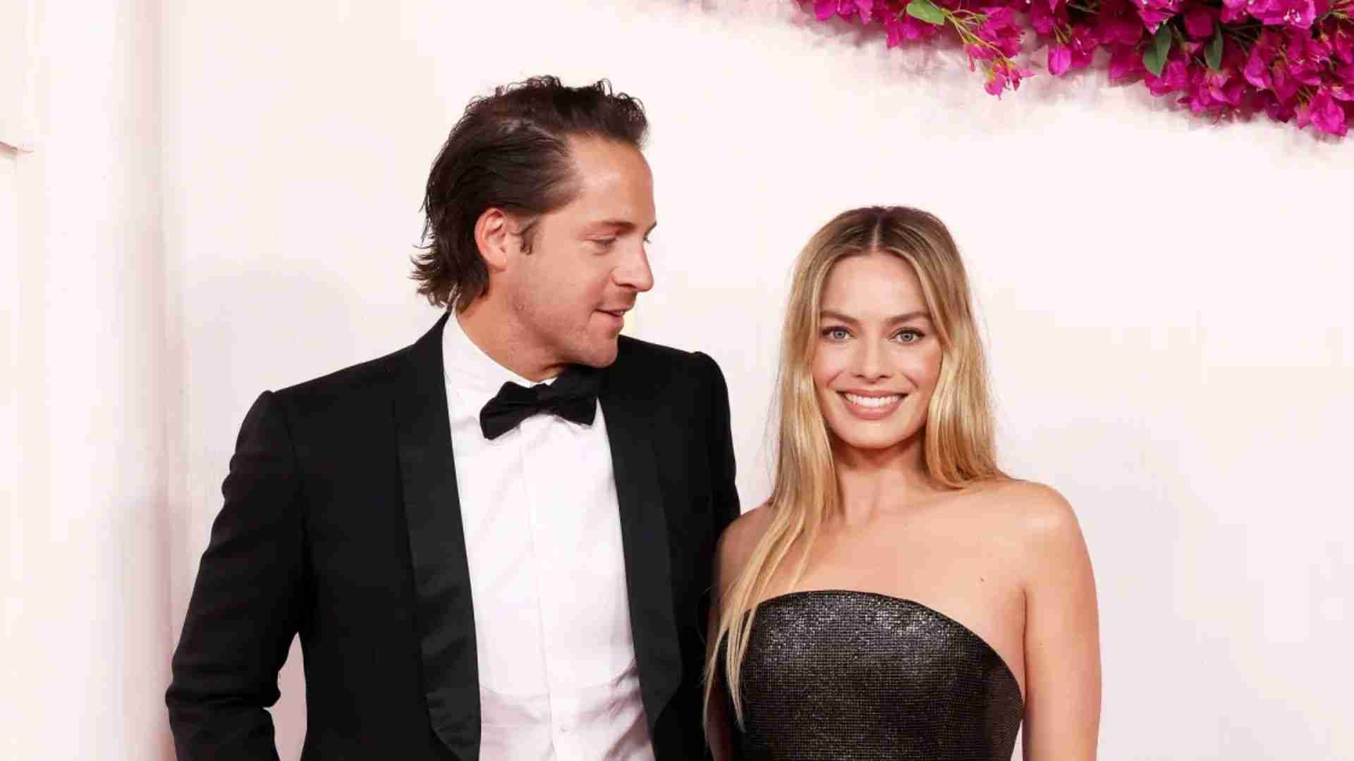 Margot Robbie and Tom Ackerley Enjoy First Outing with Newborn Baby in ...