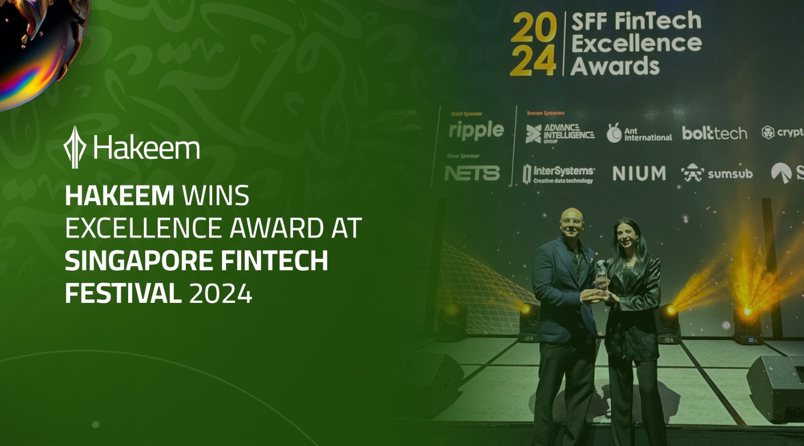 Singapore FinTech Festival 2024 Honors Walee’s Hakeem with Emerging ...