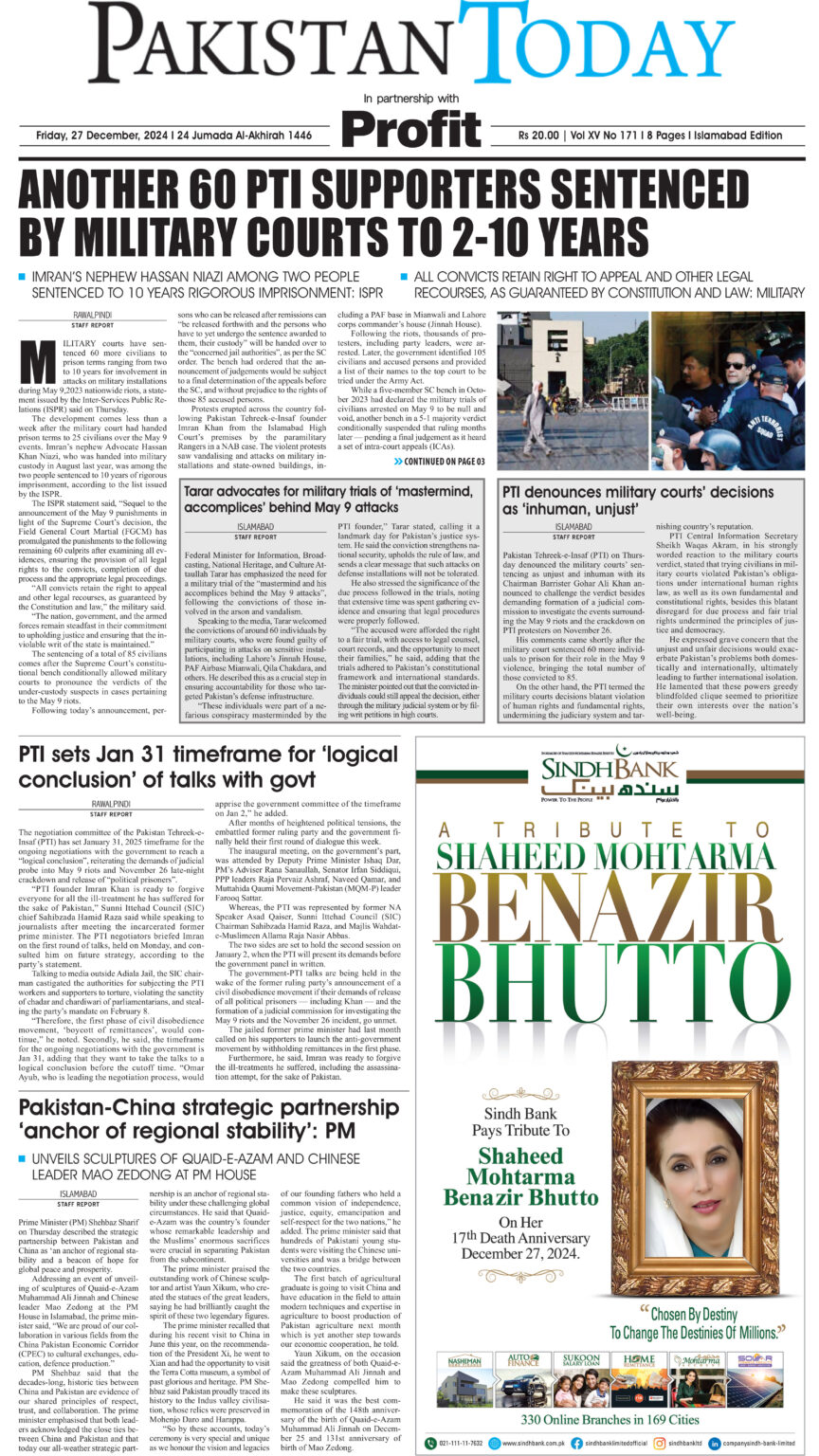24-12-27 ISB | Pakistan Today