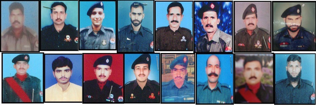Punjab Police pays homage to martyrs of GPO Chowk blast | Pakistan Today