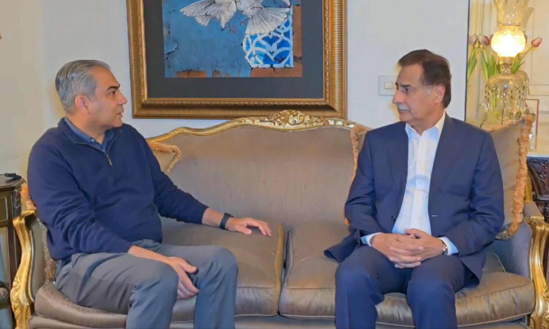 Naqvi, Sadiq discuss ways and means to revive govt, PTI dialogue ...