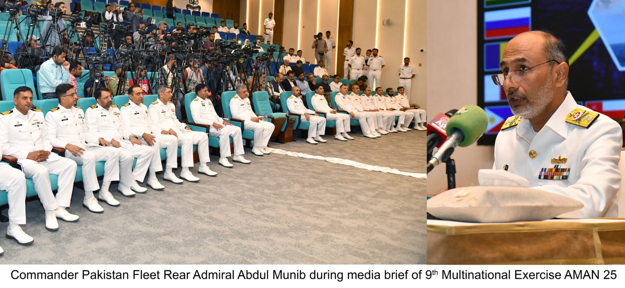 Pak Navy all set for multinational exercise AMAN, Dialogue 2025 ...