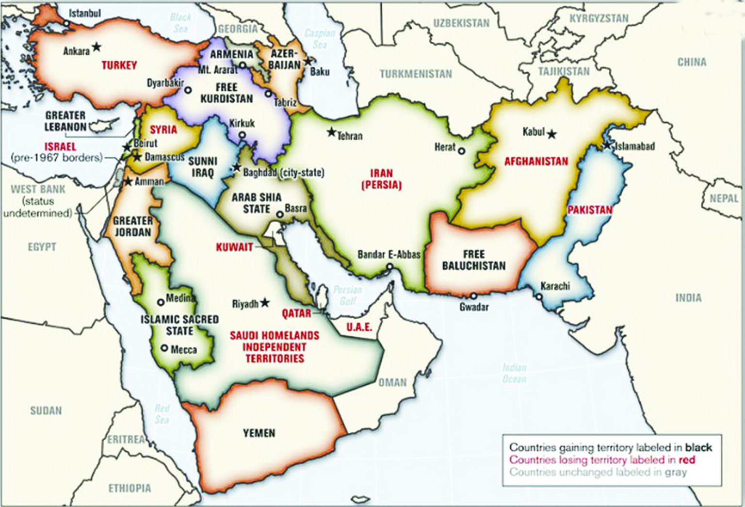 Redrawing Middle East boundaries | Pakistan Today