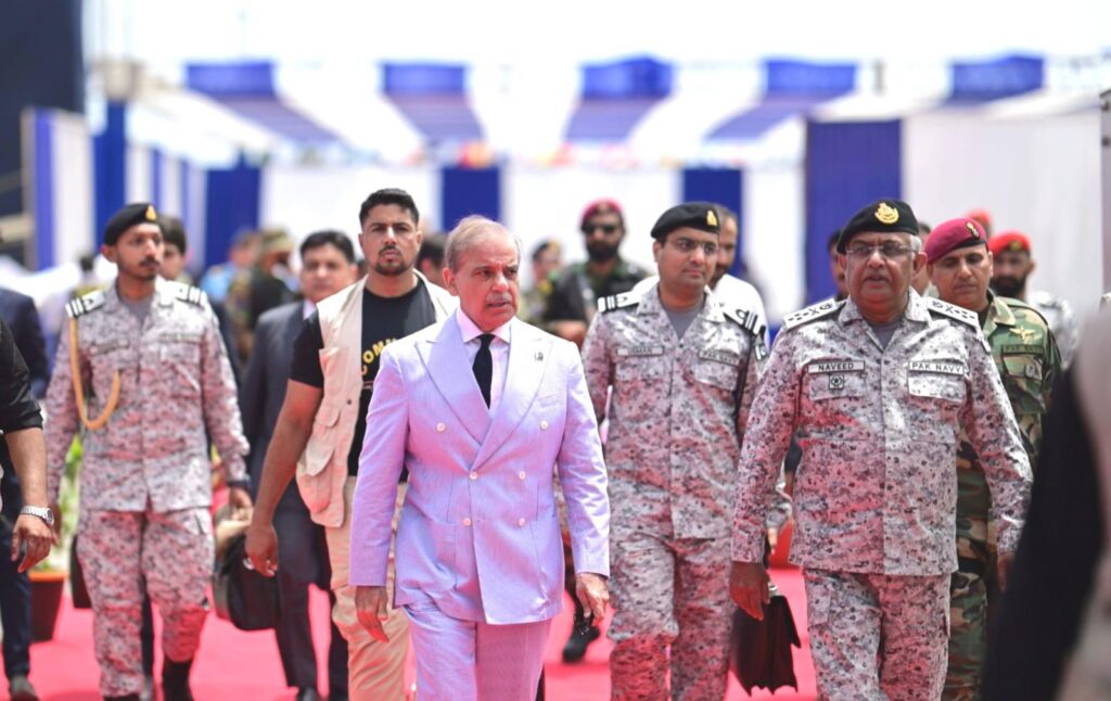 PM hails Pakistan Navy’s critical role in safeguarding sea lines of ...