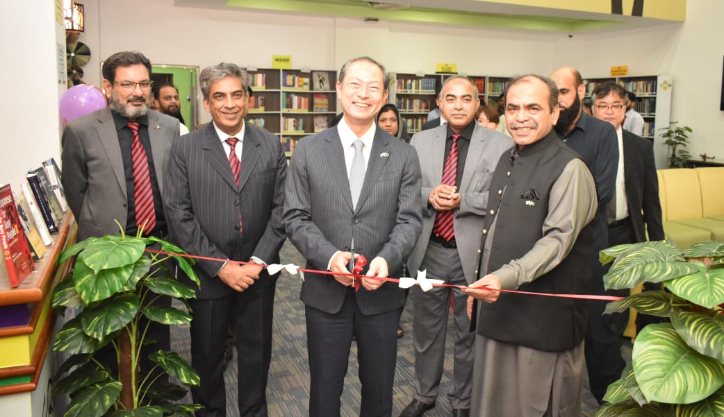 Nippon Foundation donates 92 books to NUTECH under “Read Japan Project ...