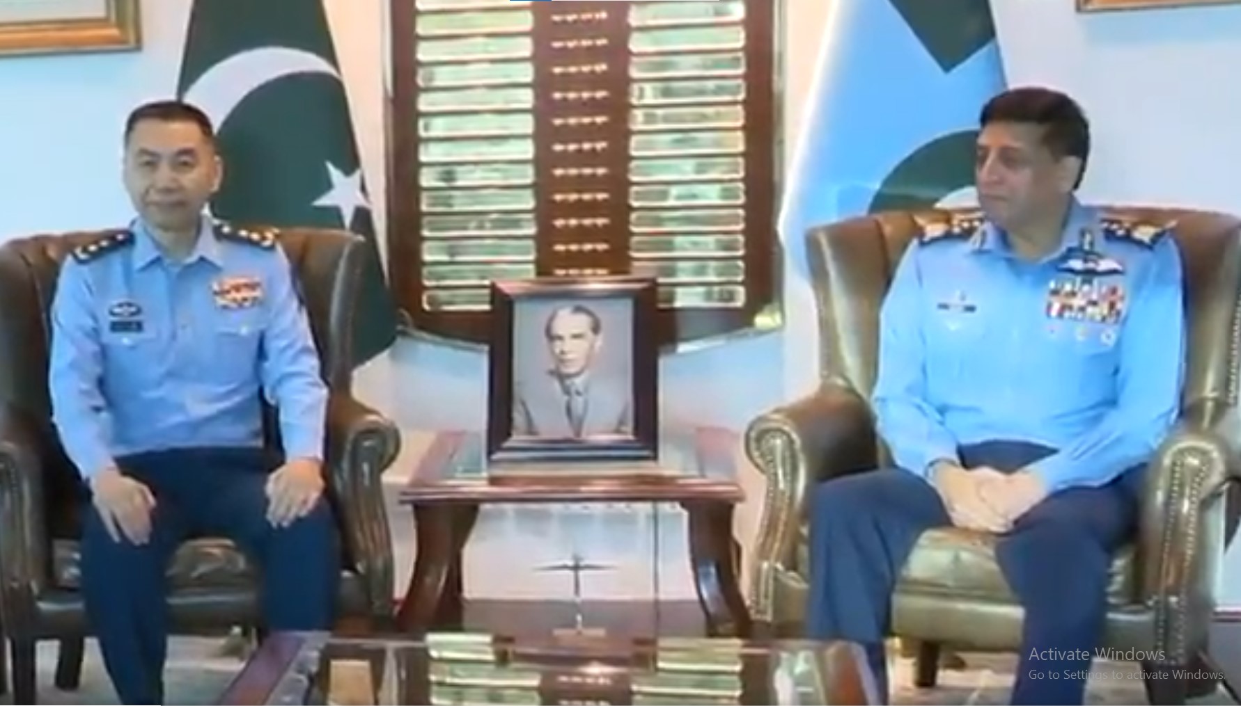 Pak-Chinese air chiefs discuss regional security dynamics, airpower domain and operational ...