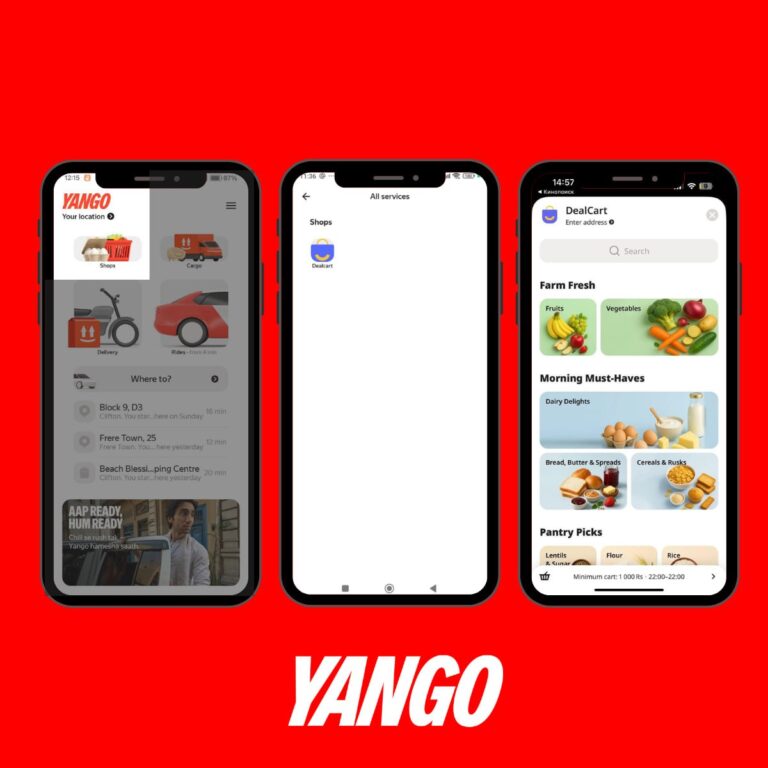 Yango Pakistan joins hands with DealCart to launch grocery delivery on ...