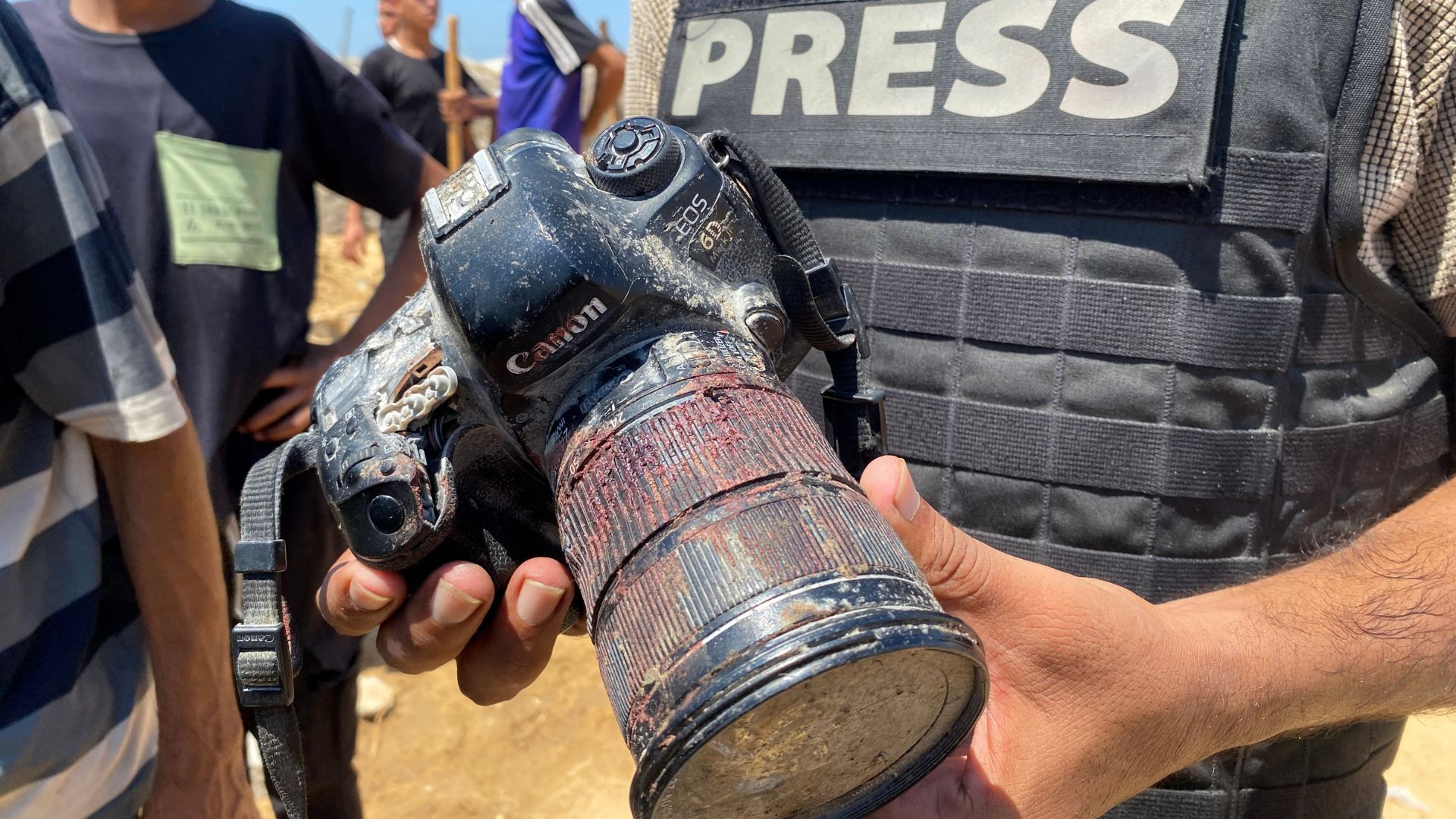 Five journalists among 20 killed in Israeli strikes on Gaza hospital ...